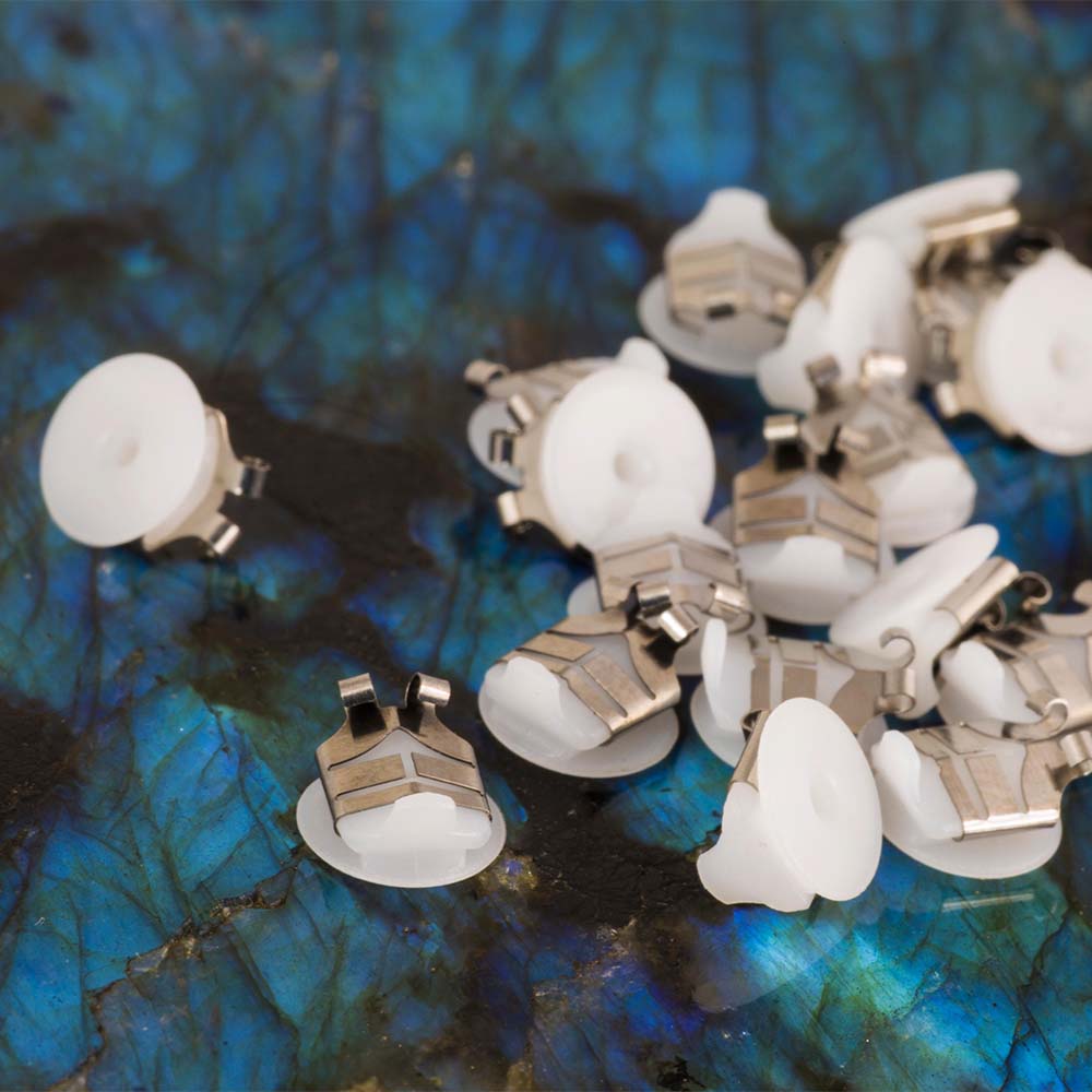 Lox Silver Tone Secure Earring Backs Two Pairs Pack – Shiels Jewellers