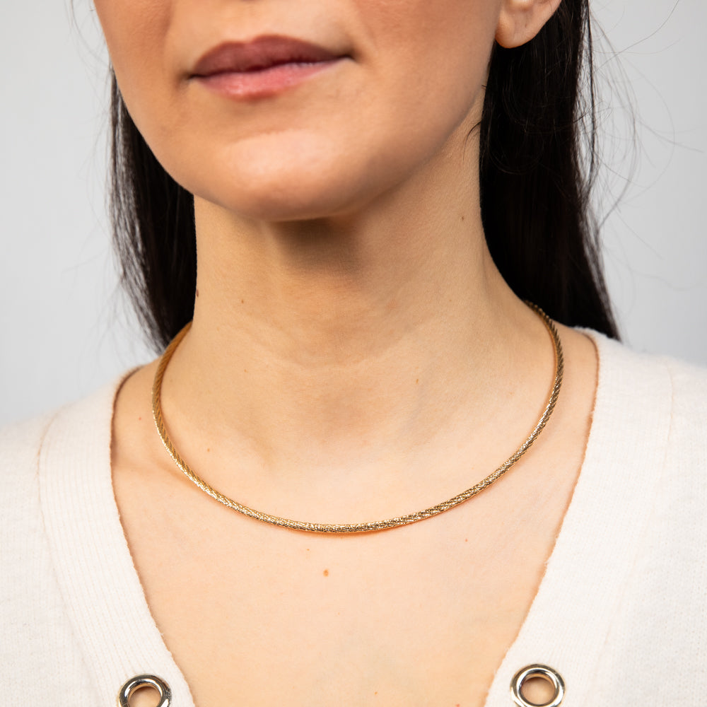 9ct Yellow Gold Omega 45cm Chain – Shiels Jewellers