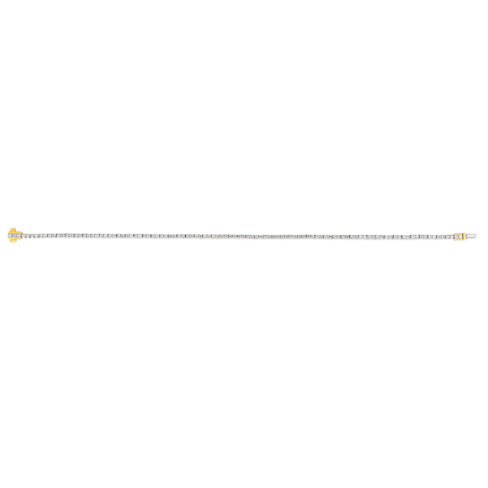 1 Carat Luminesce Lab Grown Diamond Tennis Bracelet in 9ct Yellow Gold – Shiels Jewellers
