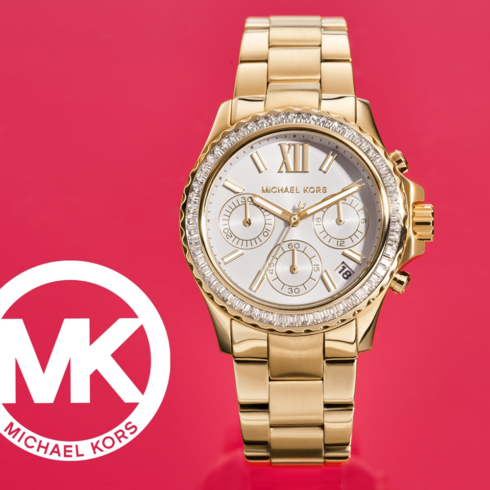 Michael Kors MK7212 Everest Gold Tone Womens Watch – Shiels Jewellers