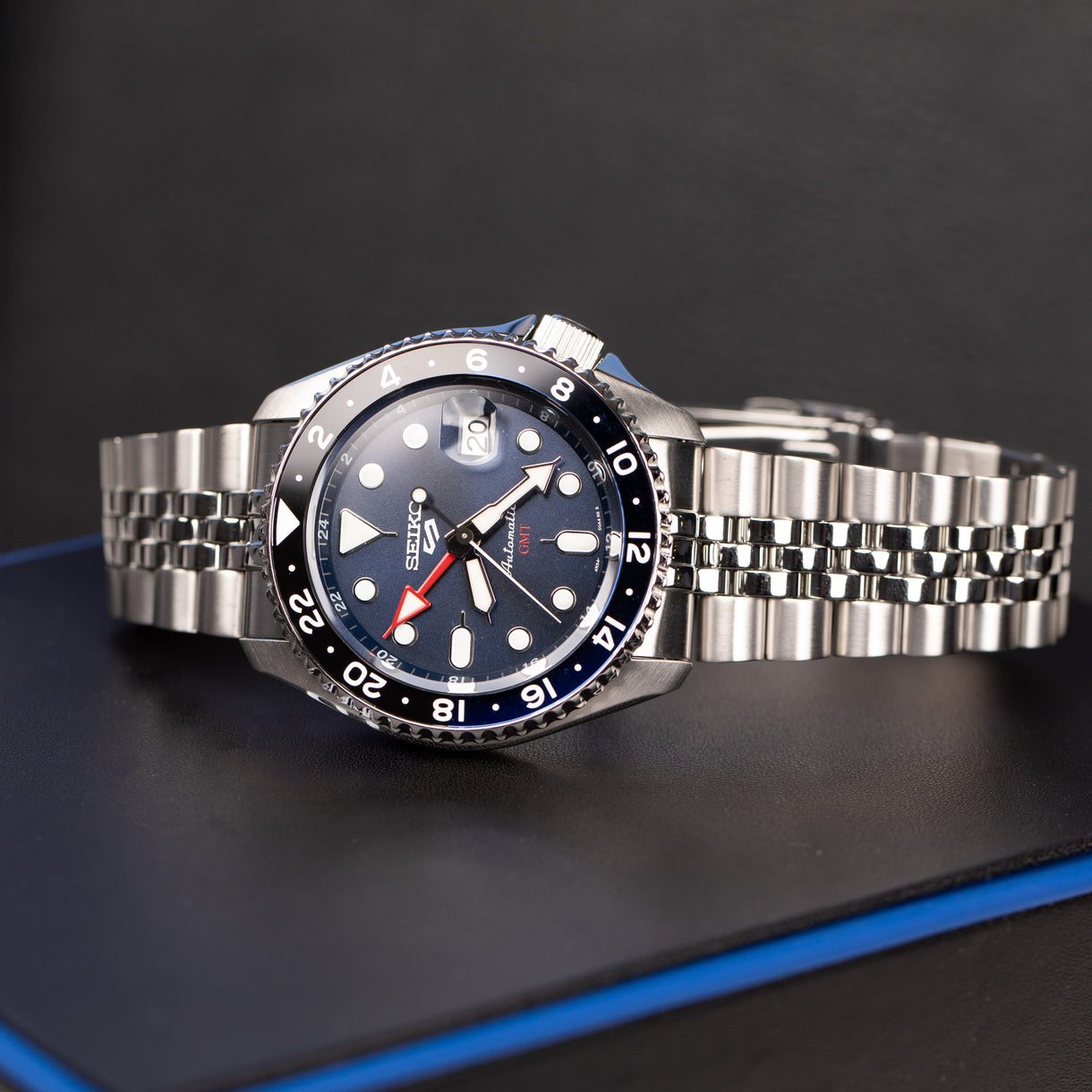 Seiko 5 SSK003K Automatic GMT 'SKX Series'– Shiels Jewellers