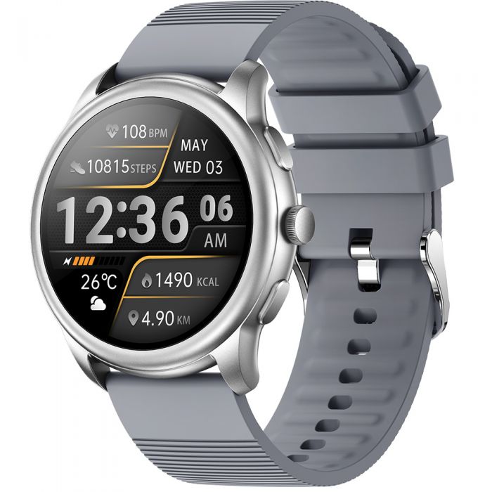 Active Pro Call+ Connect Smart Watch Box Set with 3 Band Options Silve ...