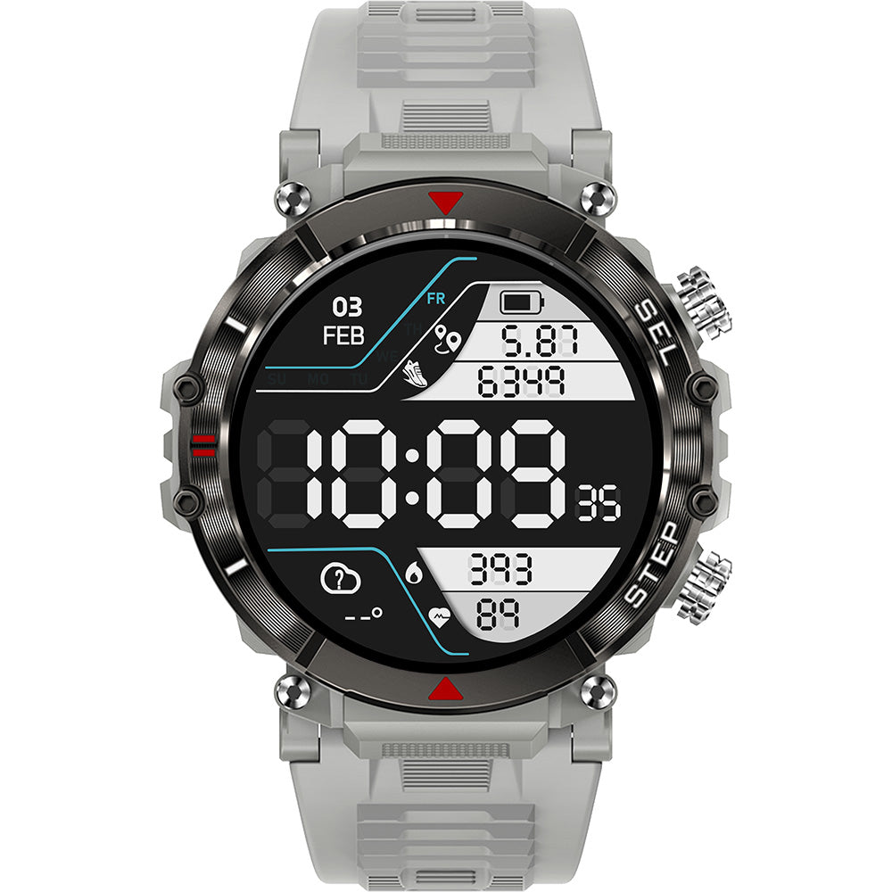 Active Pro Call+ XL Connect Smart Watch with 3 Band Options Grey ...
