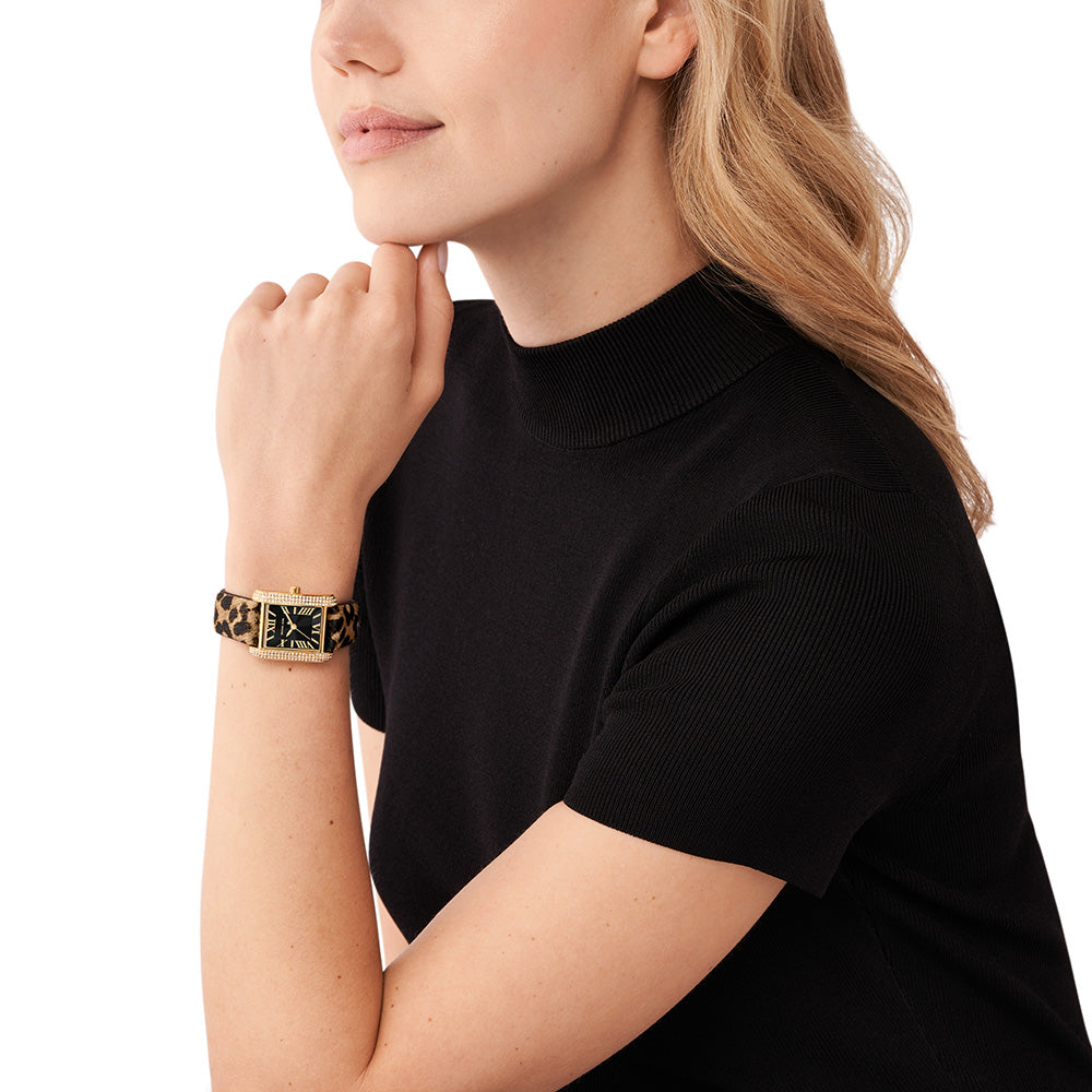 Michale Kors MK7387 Emery Leopard Print Ladies Watch – Shiels Jewellers