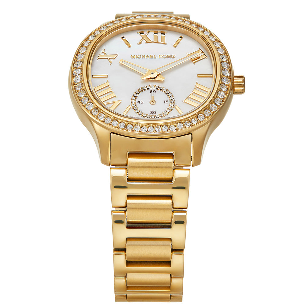 Michael Kors MK4805 Sage Gold Tone Ladies Watch – Shiels Jewellers