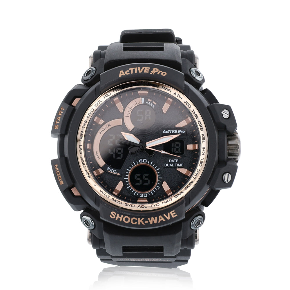 Active Pro 1708 Digital Rose Gold Sports Watch– Shiels Jewellers