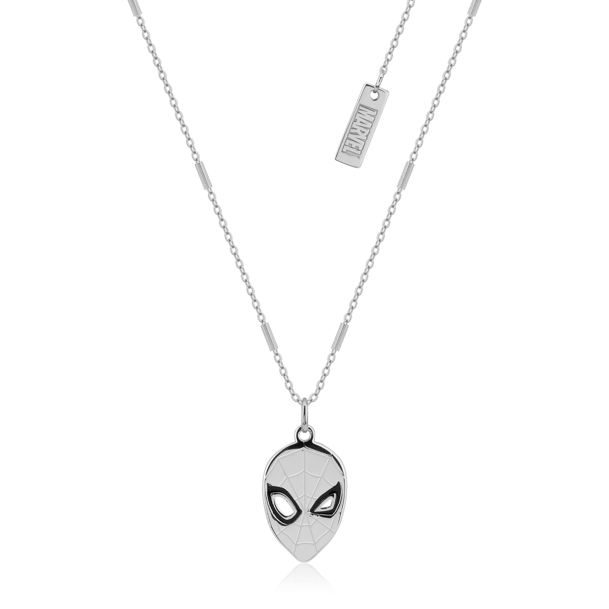 Disney Sterling Silver Spider-Man Pendant On 45cm Chain – Shiels Jewellers