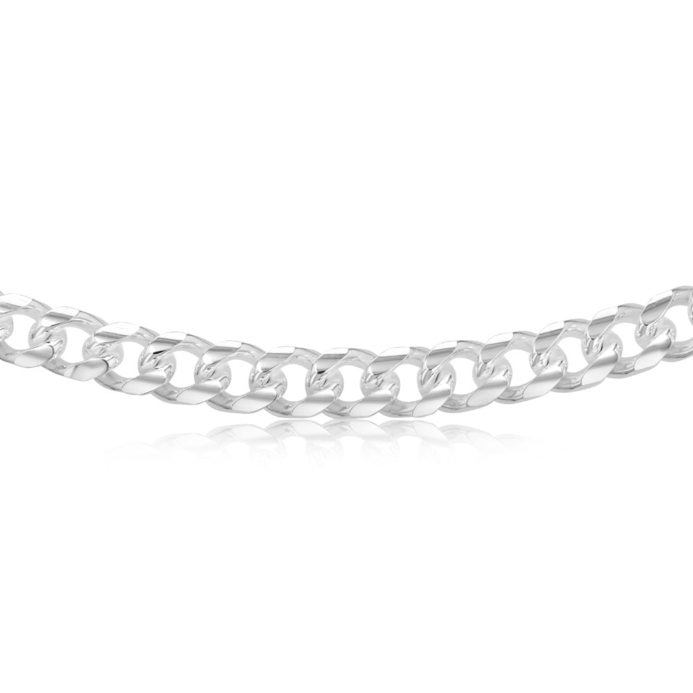 Sterling Silver Fancy 300 Gauge Oval Curb 50cm Chain – Shiels Jewellers