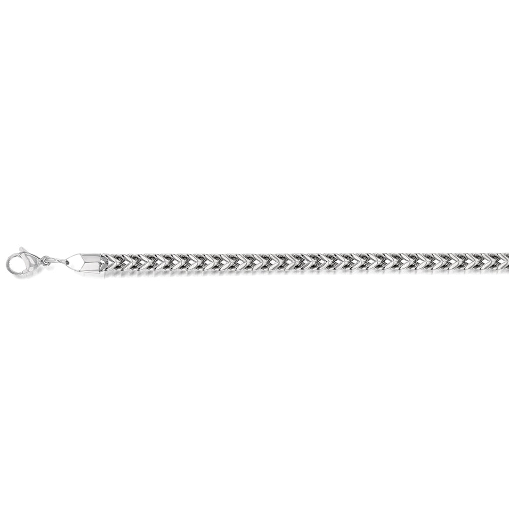 Stainless steel "Y" Shape Links 22cm Bracelet – Shiels Jewellers