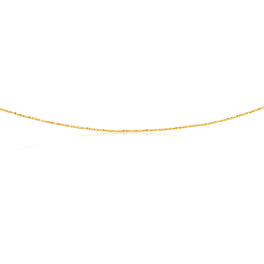 9ct Yellow Gold 50cm Chain 35 Guage 9y – Shiels Jewellers