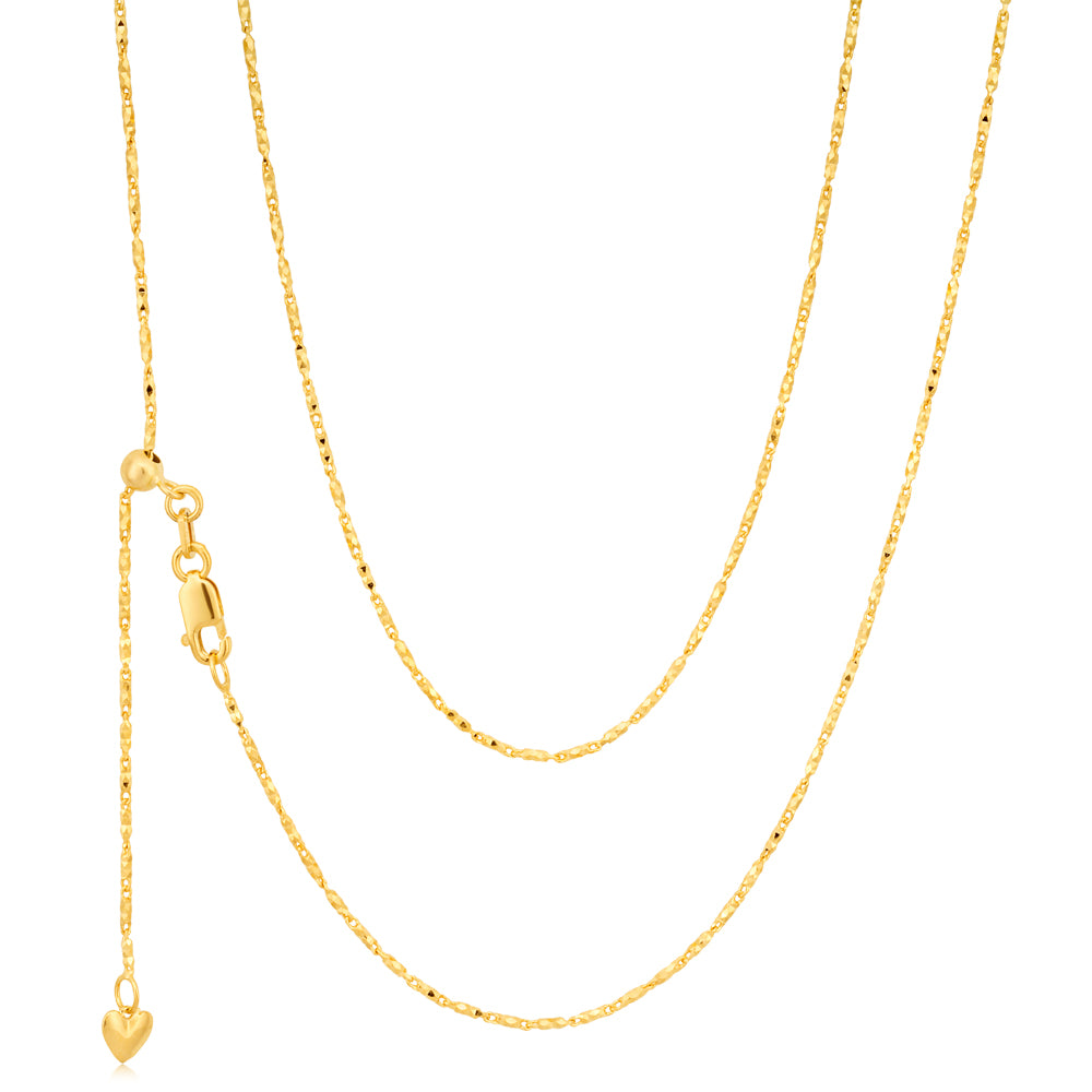 9ct Yellow Gold 50cm Chain 35 Guage 9y – Shiels Jewellers