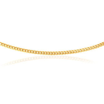 9ct Yellow Gold 50cm Curb Chain – Shiels Jewellers