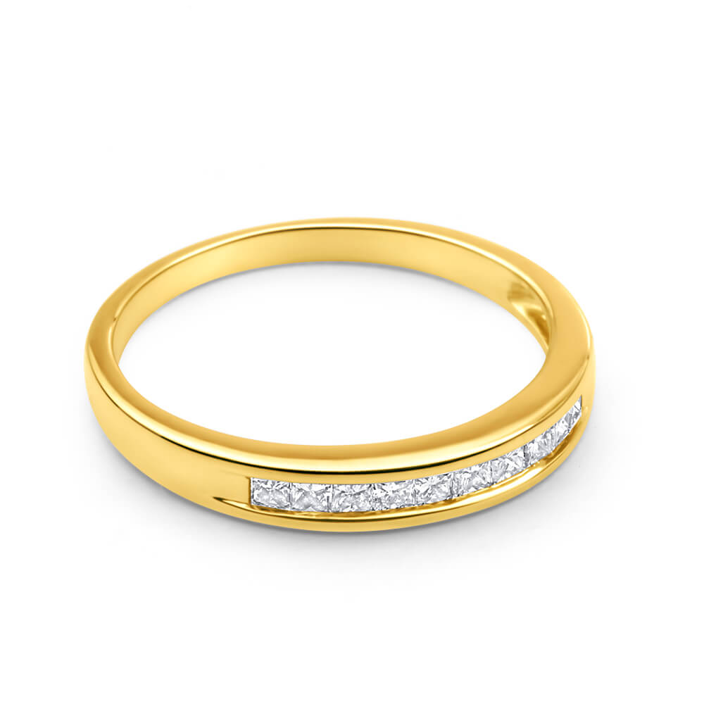 9ct Yellow Gold Diamond Charming Ring – Shiels Jewellers