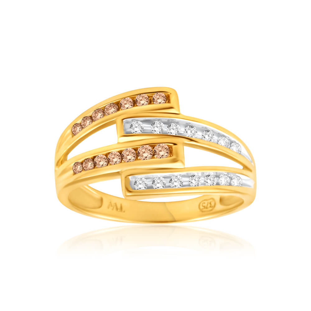 Australian Diamond 9ct Yellow Gold Diamond Ring – Shiels Jewellers