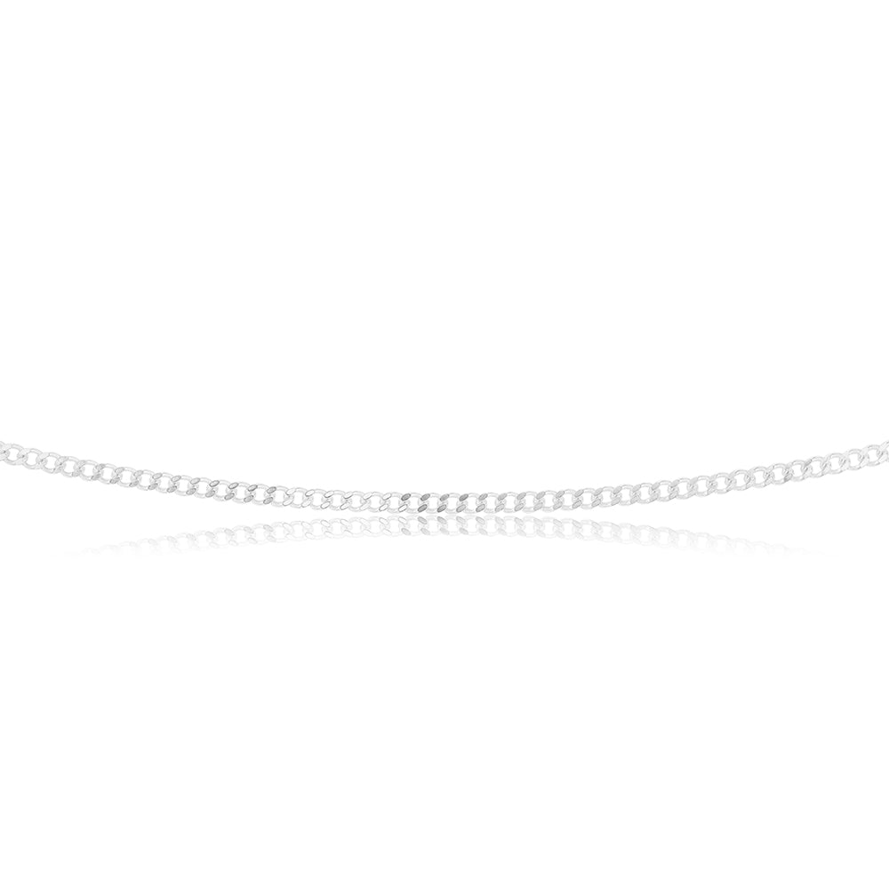 Sterling Silver 60 Gauge Curb Chain 45cm – Shiels Jewellers