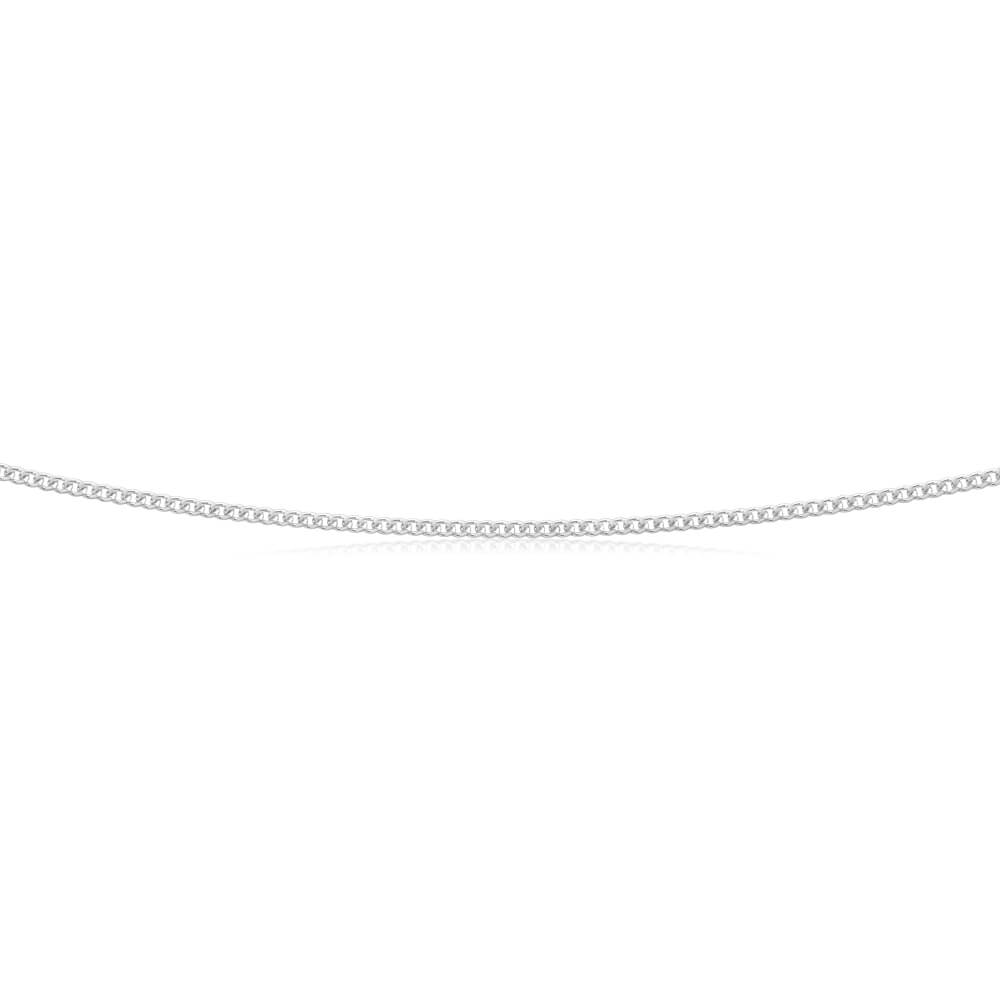 Sterling Silver 50cm 40 Gauge Dicut Curb Chain – Shiels Jewellers