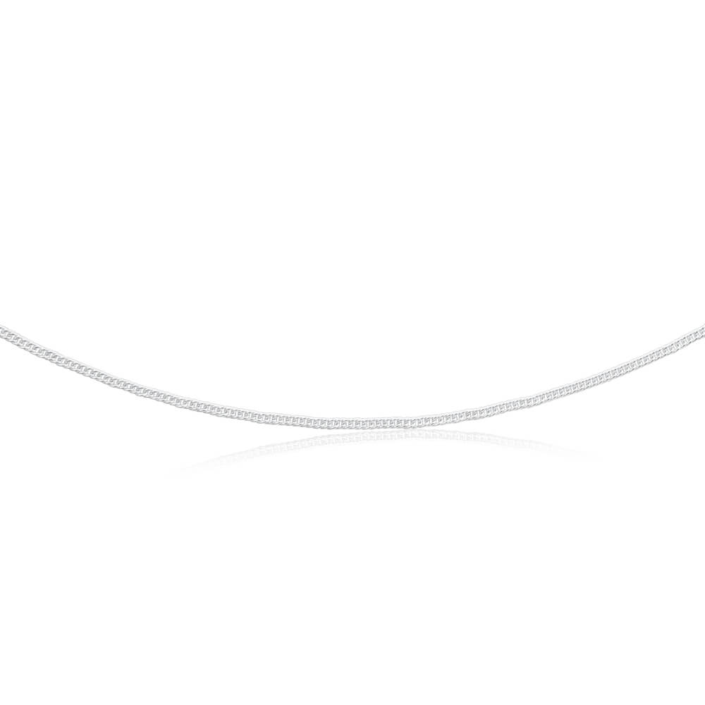 Sterling Silver 50cm 40 Gauge Double Curb Chain – Shiels Jewellers