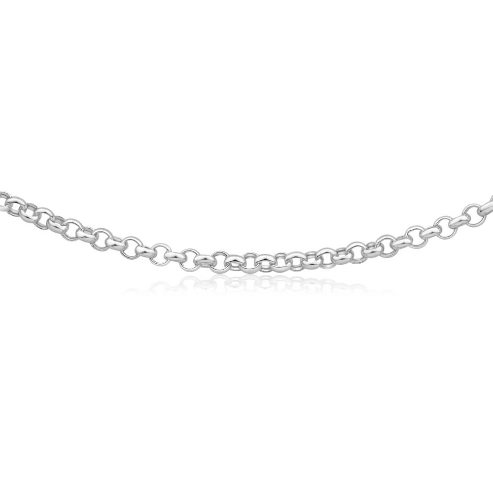 Sterling Silver Belcher Round 45cm Chain – Shiels Jewellers